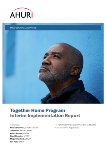 Together Home Program Evaluation | AHURI
